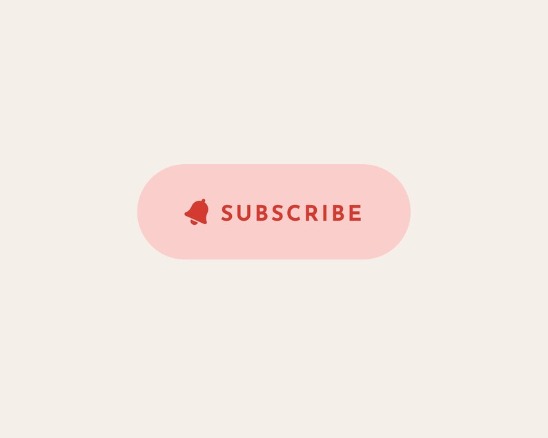Red Youtube Subscribe Button · Subscribe Button · Youtube Branding ...