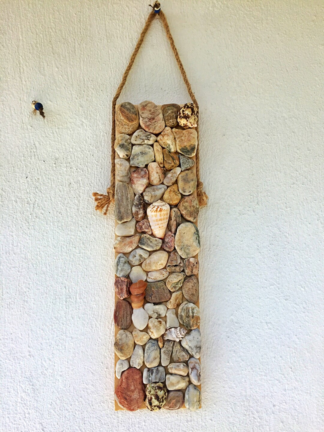 Seashells Wall Hanging,seashell Art,wood Wall Decor,seashell Decor Wall ...