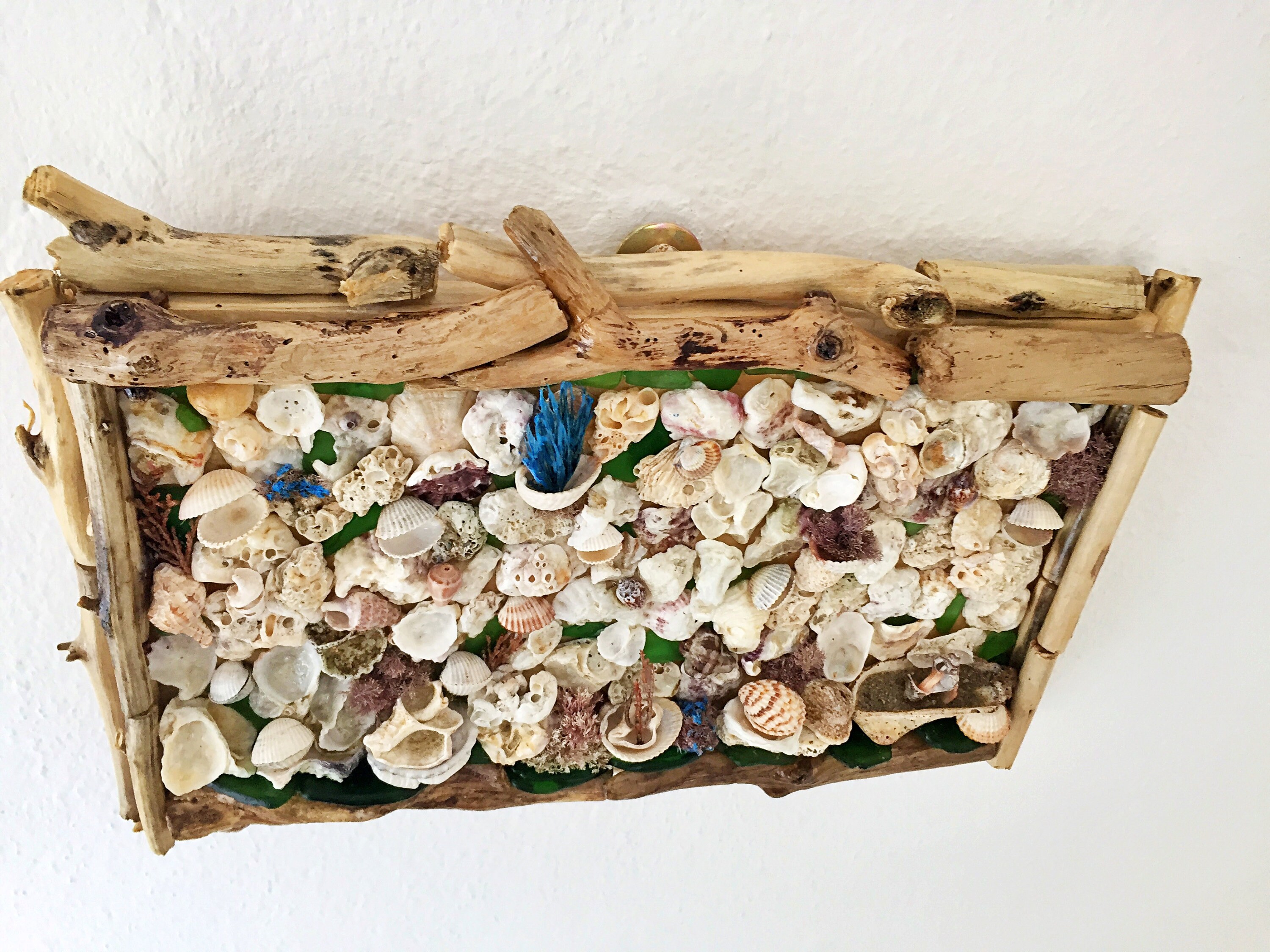Wall Hanging,sea Glass Wall Hanging,seashells Wall Hanging,driftwood ...