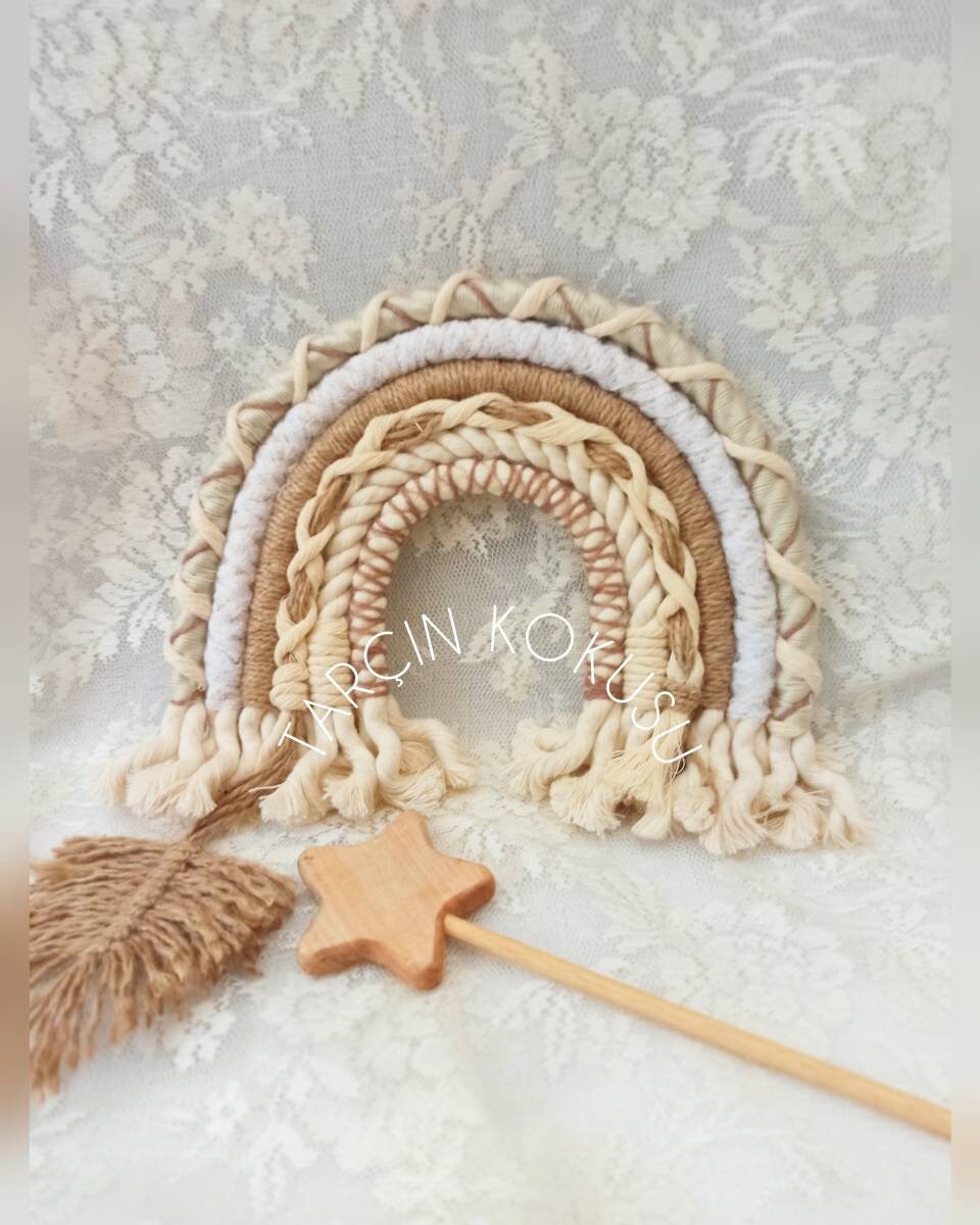 Rainbow Wall Hanging Custom Made Macrame Wall Decor - Etsy