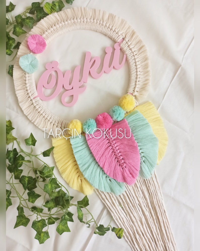 Custom Macrame Wall Hanging Personalized Name Decor Baby - Etsy