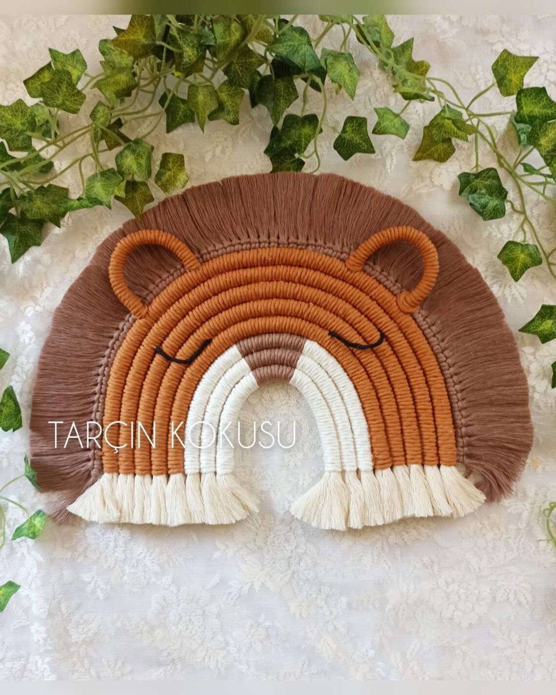 Macrame Lion Macrame Animal Safari Nursery Jungle Nursery - Etsy