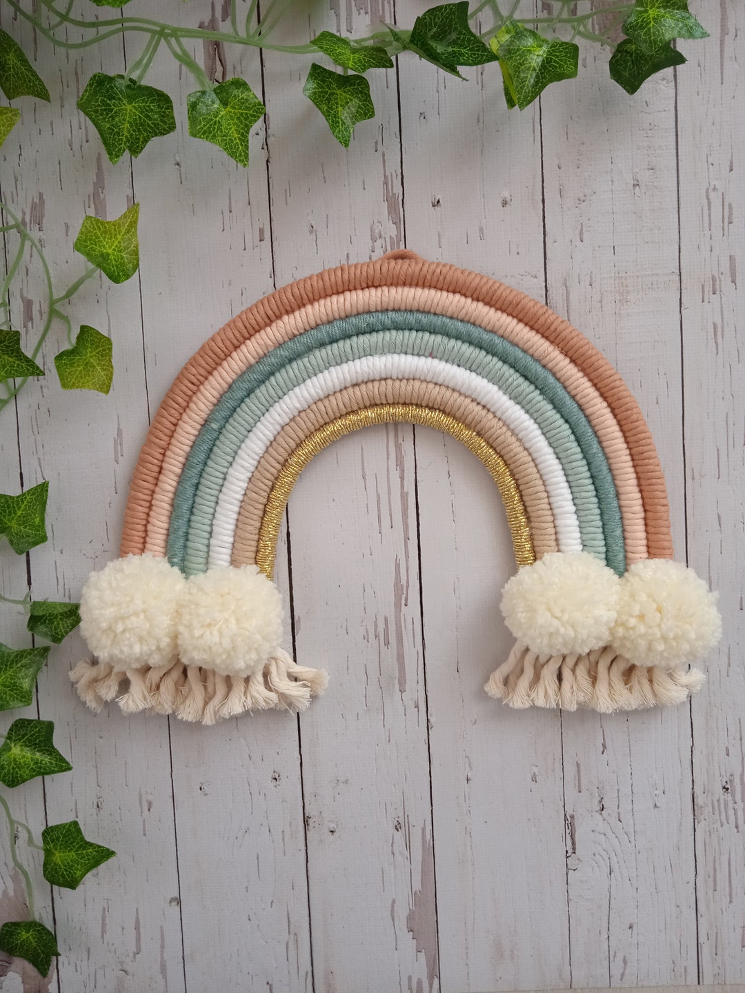 Rainbow Wall Hanging | Custom Made | Macrame | Wall Decor | Wall Art ...