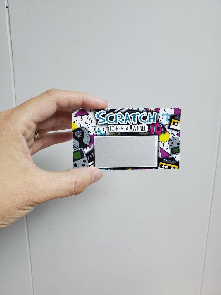 90s theme Scratch off Baby shower Bridal Shower Game 90s | Etsy