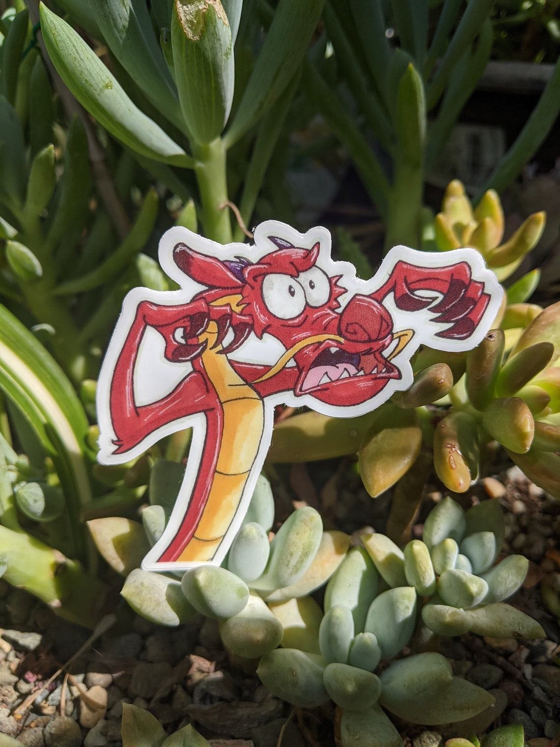 Mushu 3 Sticker - Etsy