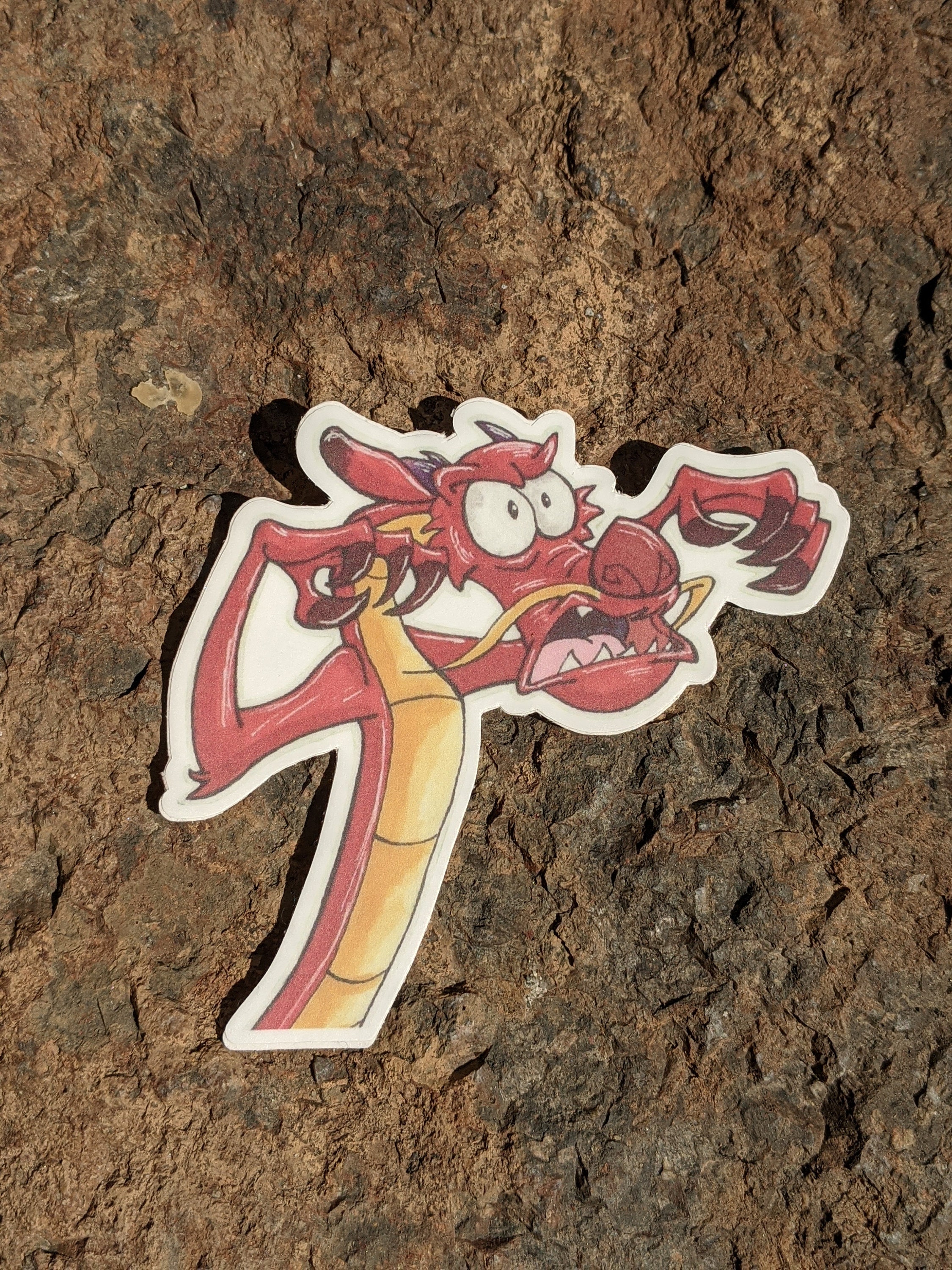 Mushu 3 Sticker | Etsy