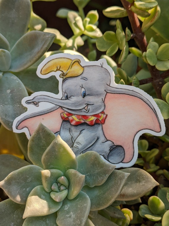 Dumbo 3 Sticker 2 Versions | Etsy