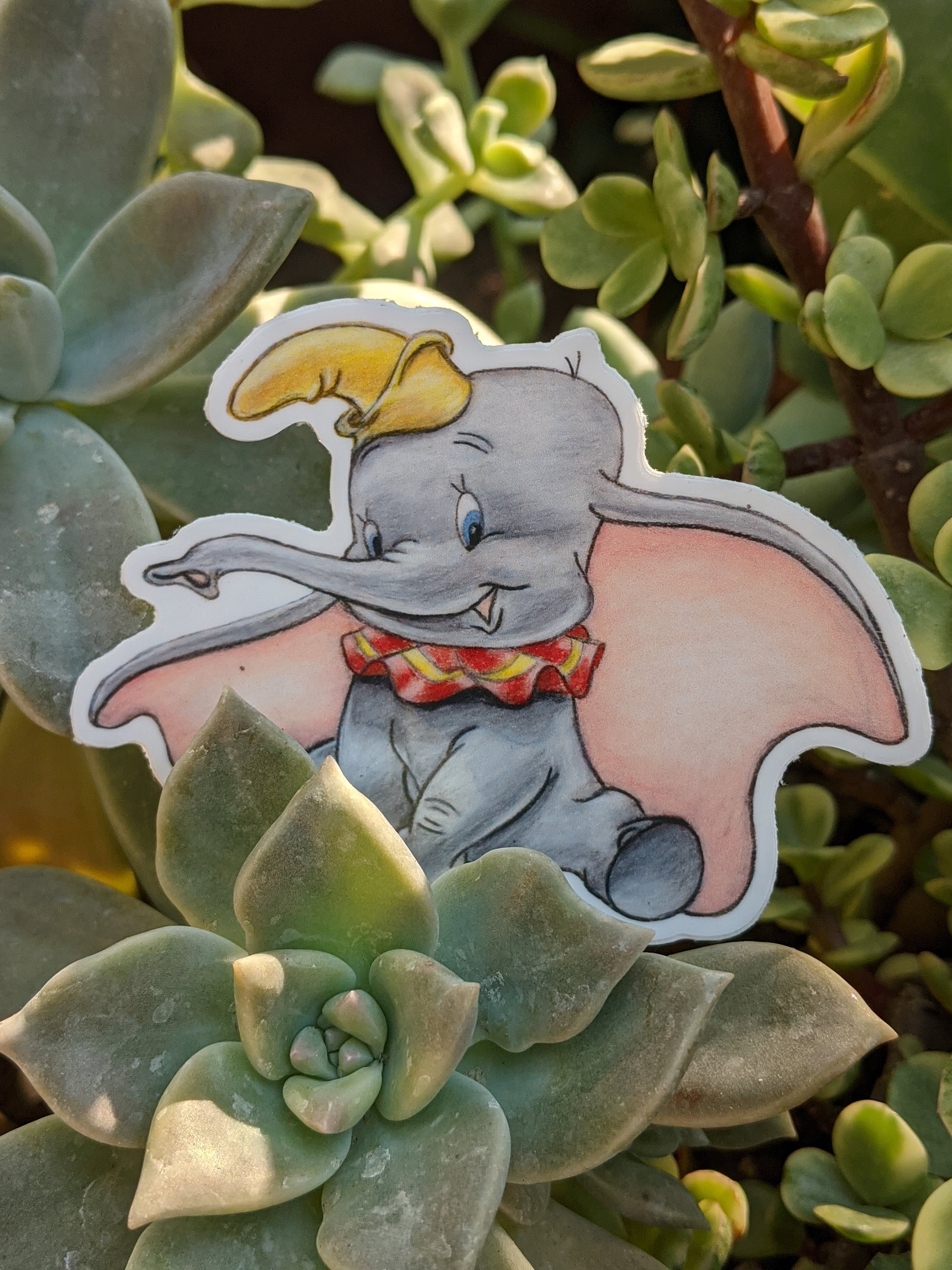 Dumbo 3 Sticker 2 Versions | Etsy