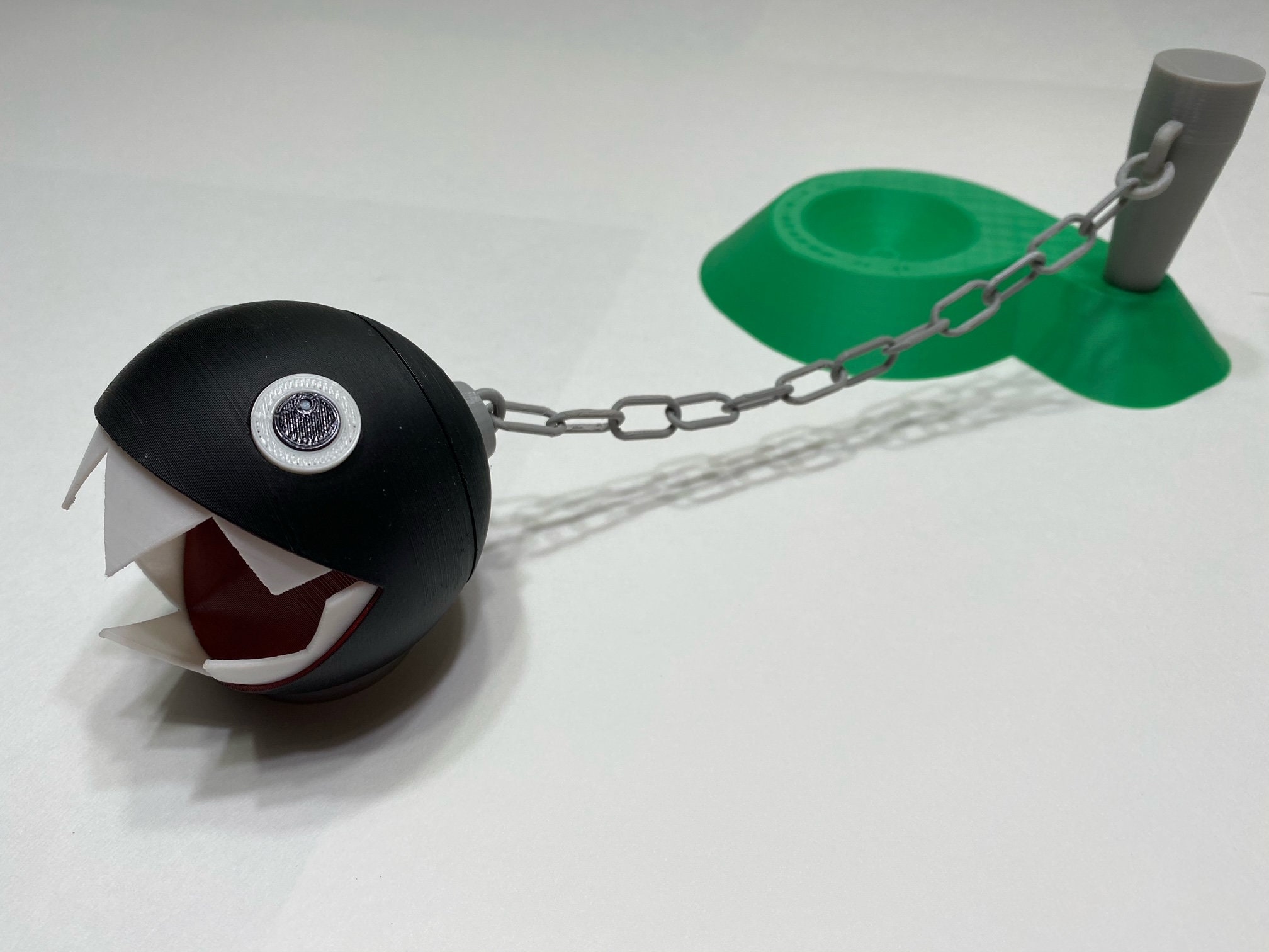 Chain Chomp 3D Printed Figure With Mound - Etsy
