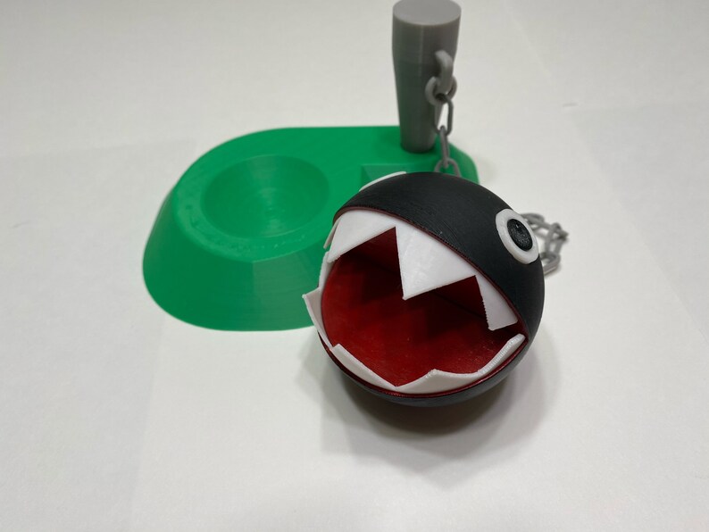 Chain Chomp 3D printed figure with mound | Etsy