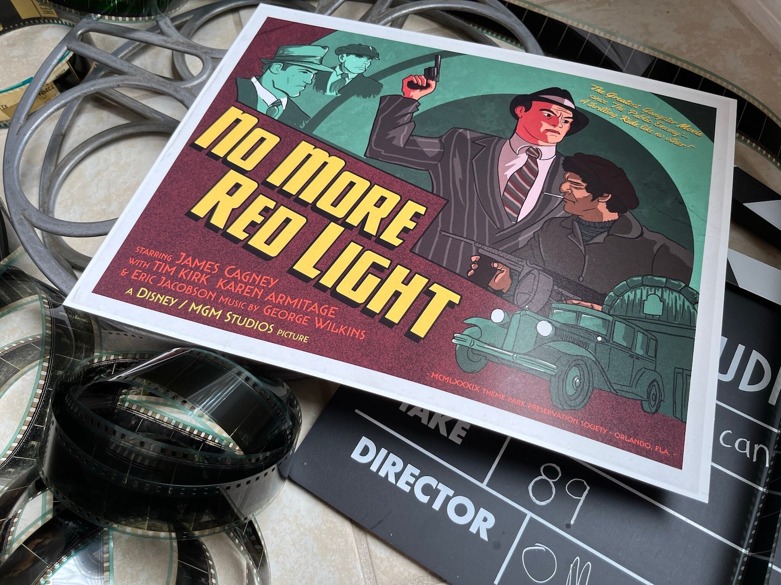 Great Movie Ride - Lobby Card "no More Red Light" - Art Print - Etsy