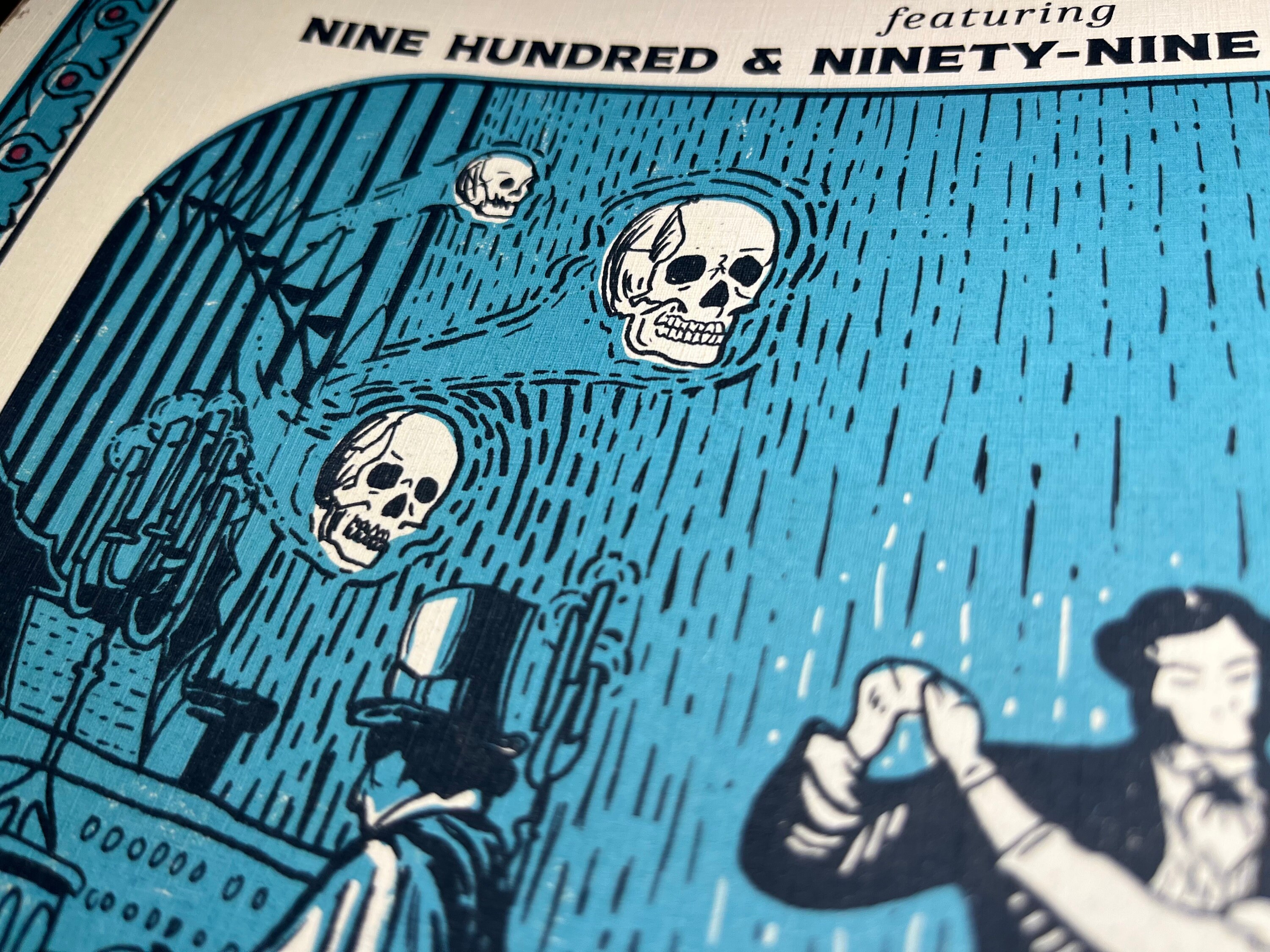 Yale Gracey's Dancing Ghost Illusion (haunted Mansion) Art Print - Etsy