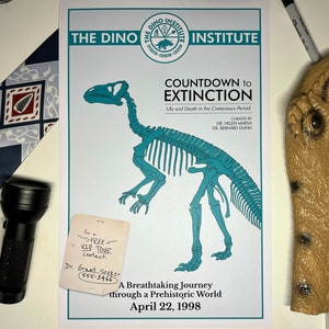 Countdown to Extinction - Dino Institute Art Print - Etsy