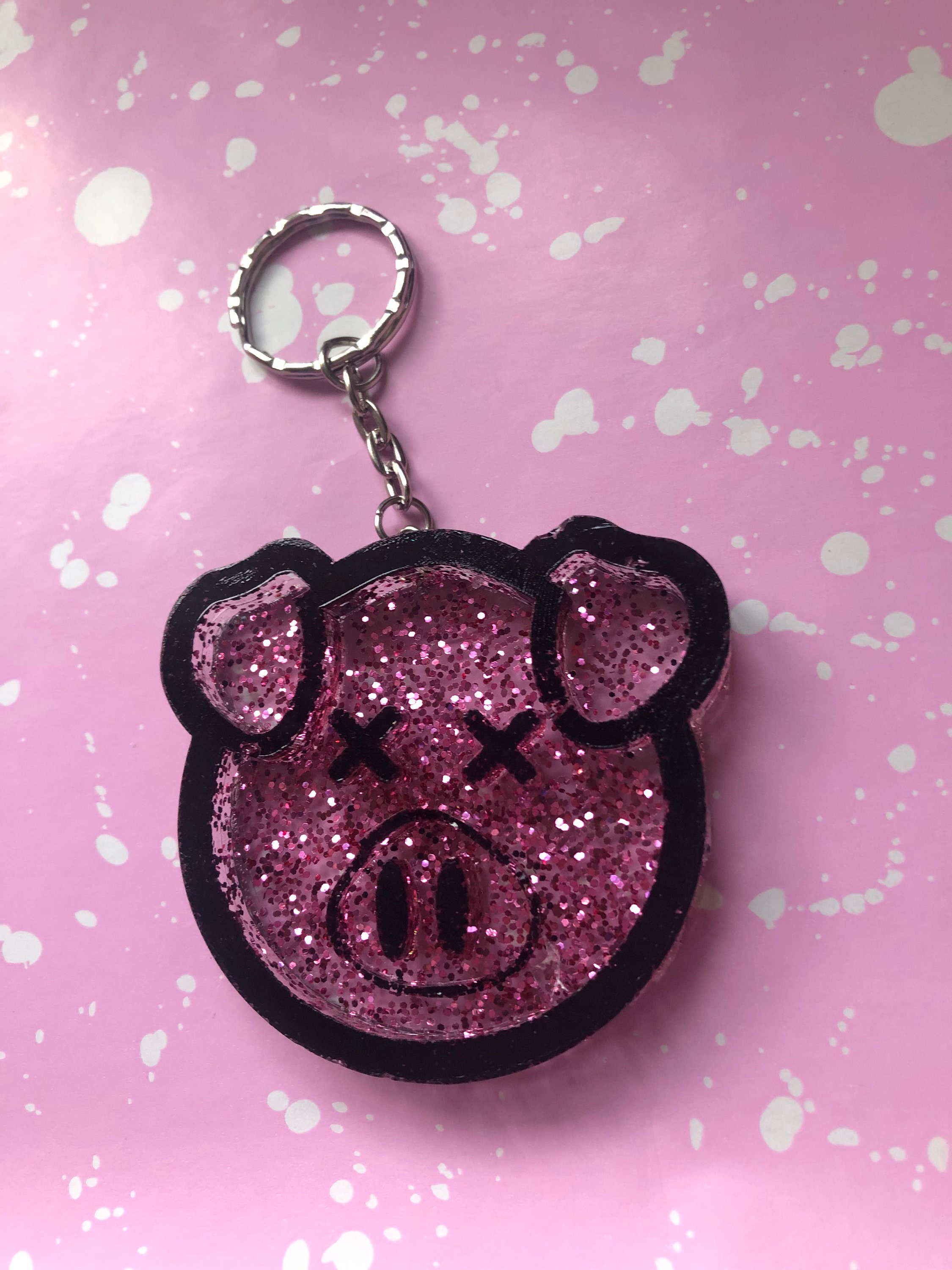Pig Keyring Made to Order - Etsy