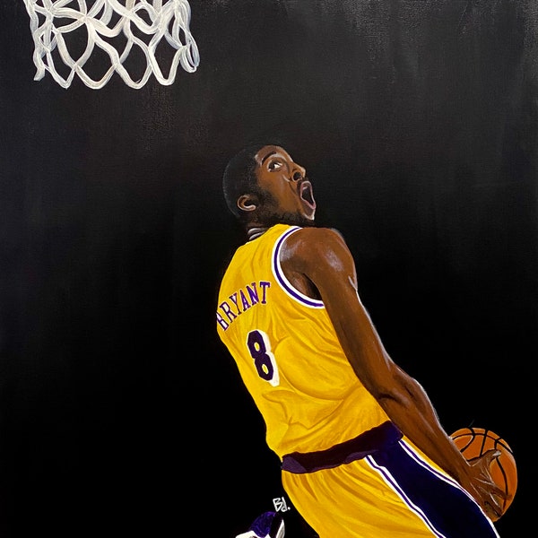Lakers Wall Art Painting - Etsy