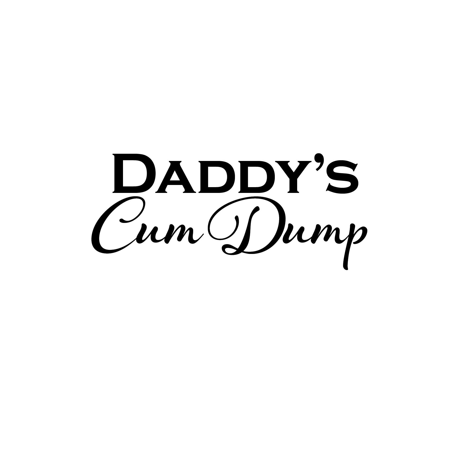 Daddys Cum Dump Temporary Tattoo 2 Pack Etsy