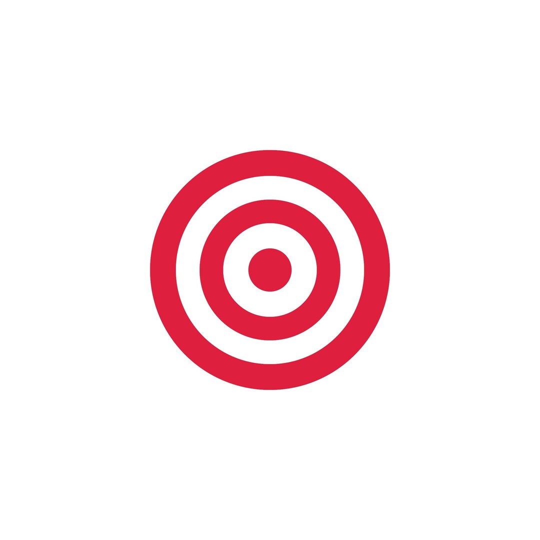 Bullseye Temporary Tattoo - 3 Pack - Etsy