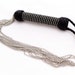 Chain Flogger With Leather Handle, Metal Flogger for Sensation Play ...