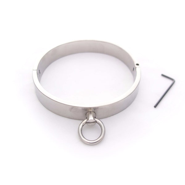 Steel Bondage Collar - Etsy