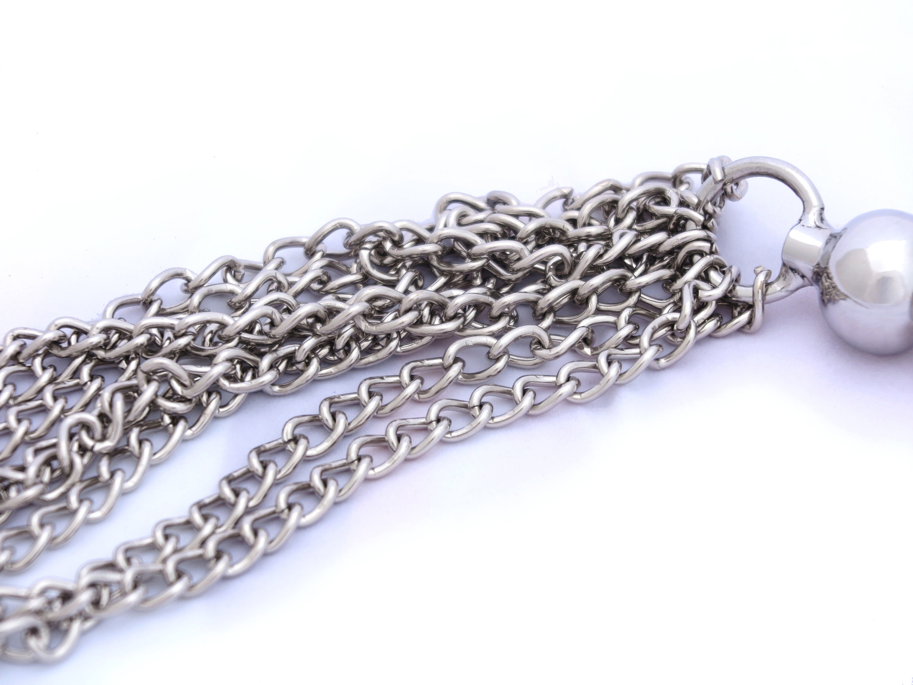 Solid Metal Flogger Stainless Steel BDSM Flogger With Chain - Etsy