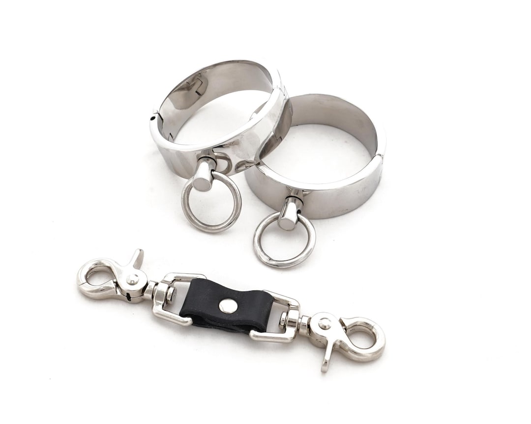 Heavy Duty Metal Cuffs in Surgical Steel, Industrial Statement ...