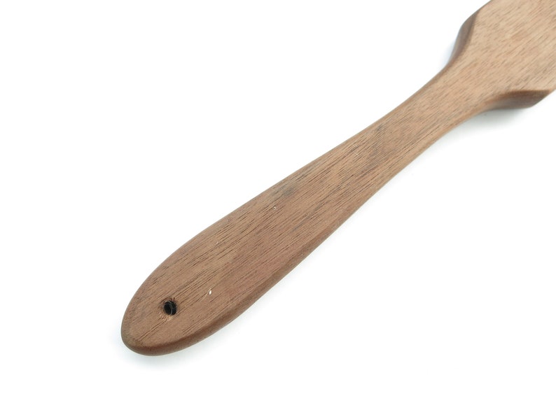 Spanking Paddle In Leather And Wood Bdsm Toy For Spanking Etsy