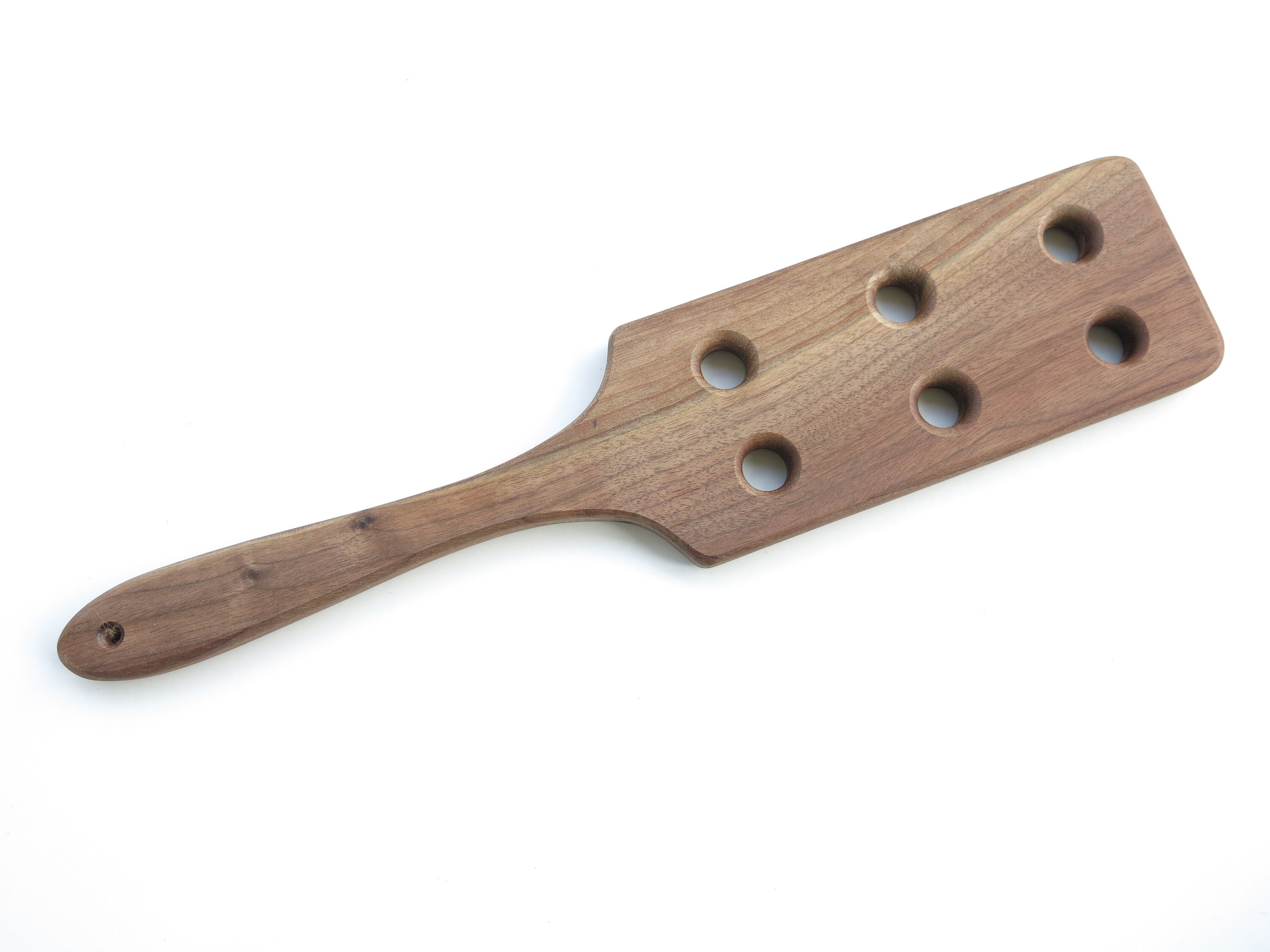 Spanking Paddle In Walnut Wood For Bdsm And Domestic Etsy