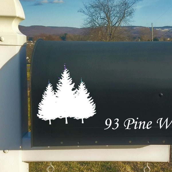 Pine Tree Decals - Etsy