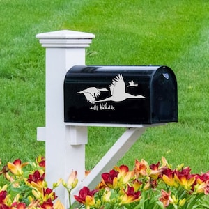 Flying Geese Mailbox Decal - Etsy