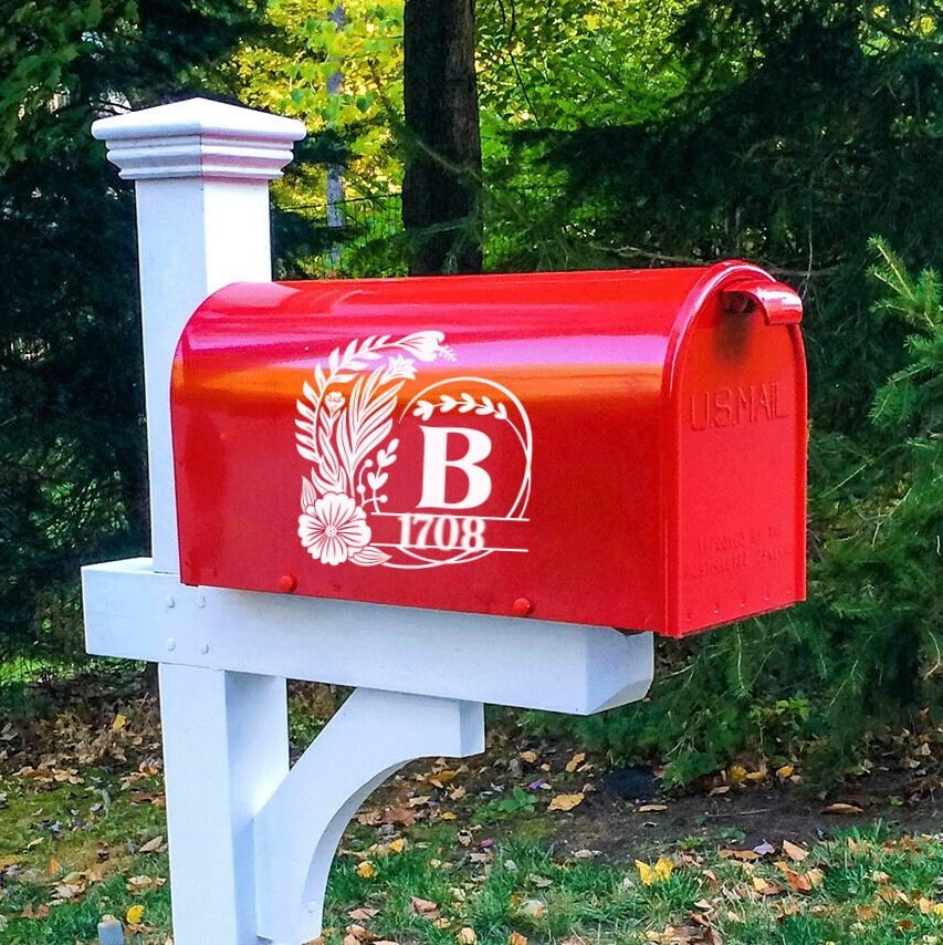 Mailbox Decal - Etsy