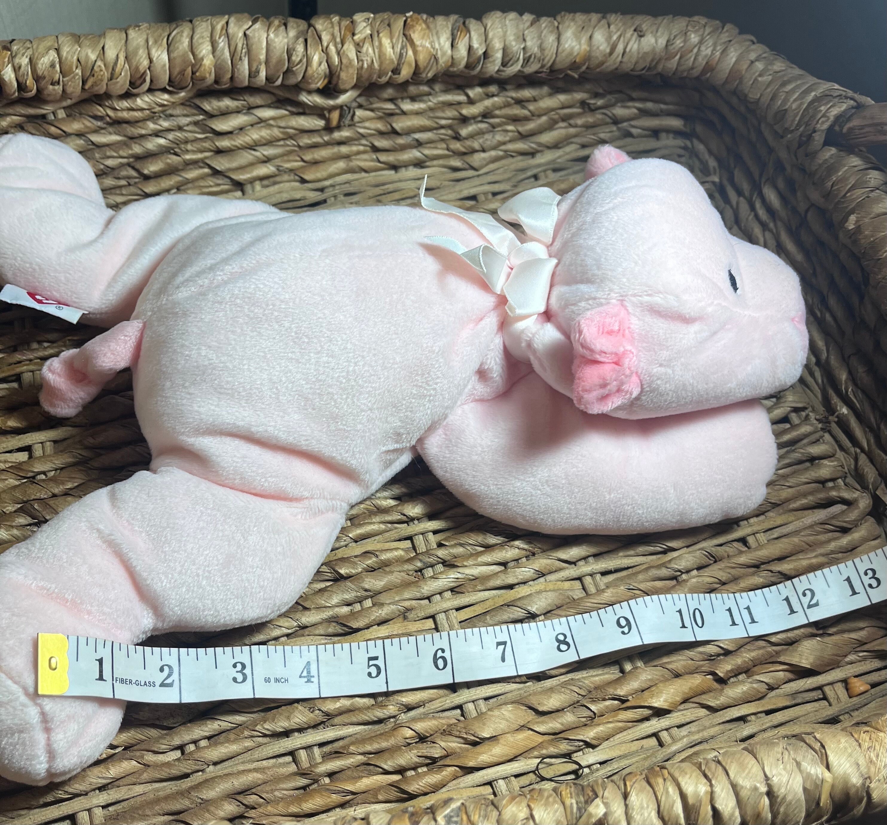 TY Pillow Pal Pink Oink, Pig Plush Baby - Etsy