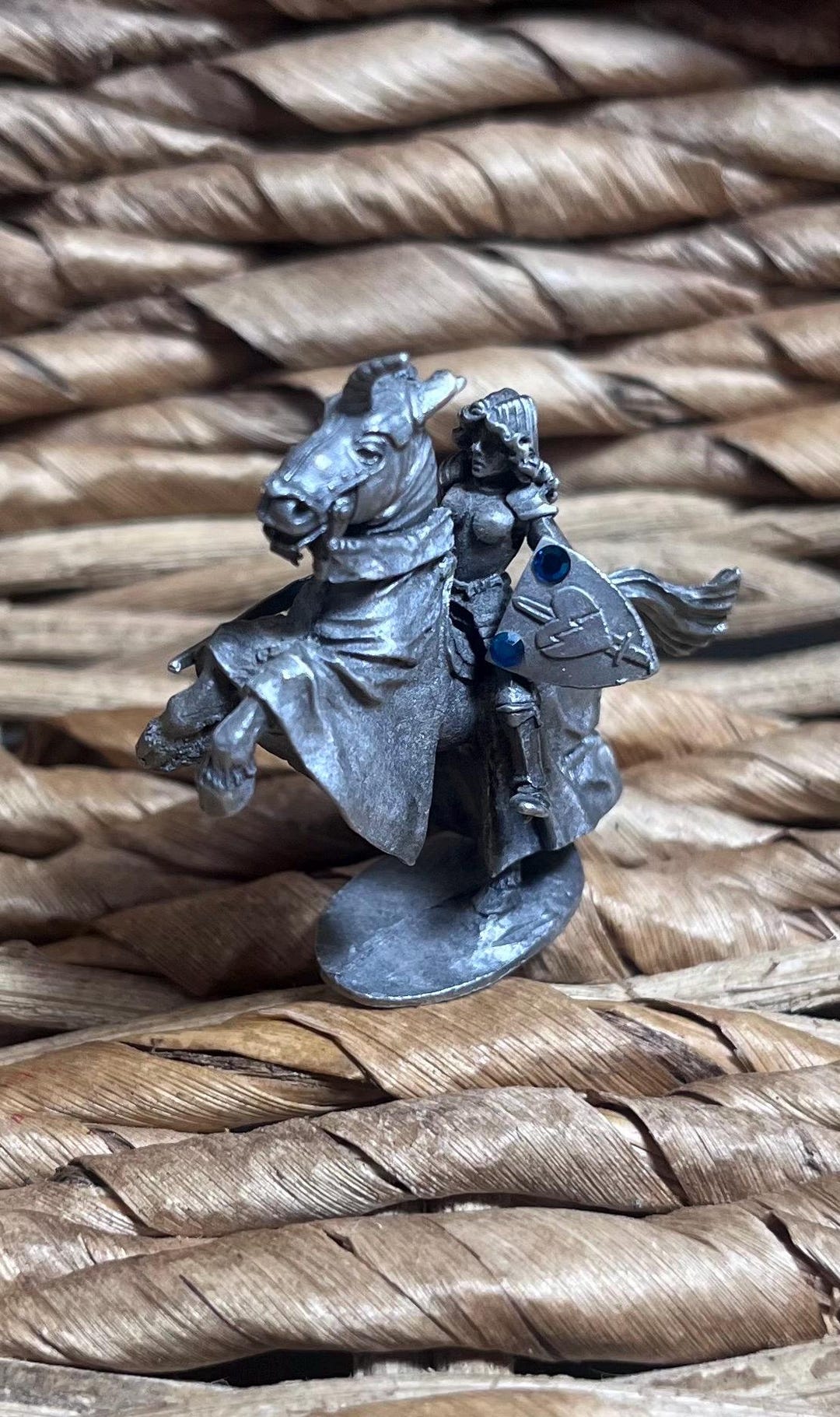 Vintage Ral Partha Miniature 1979 Woman Warrior - Etsy