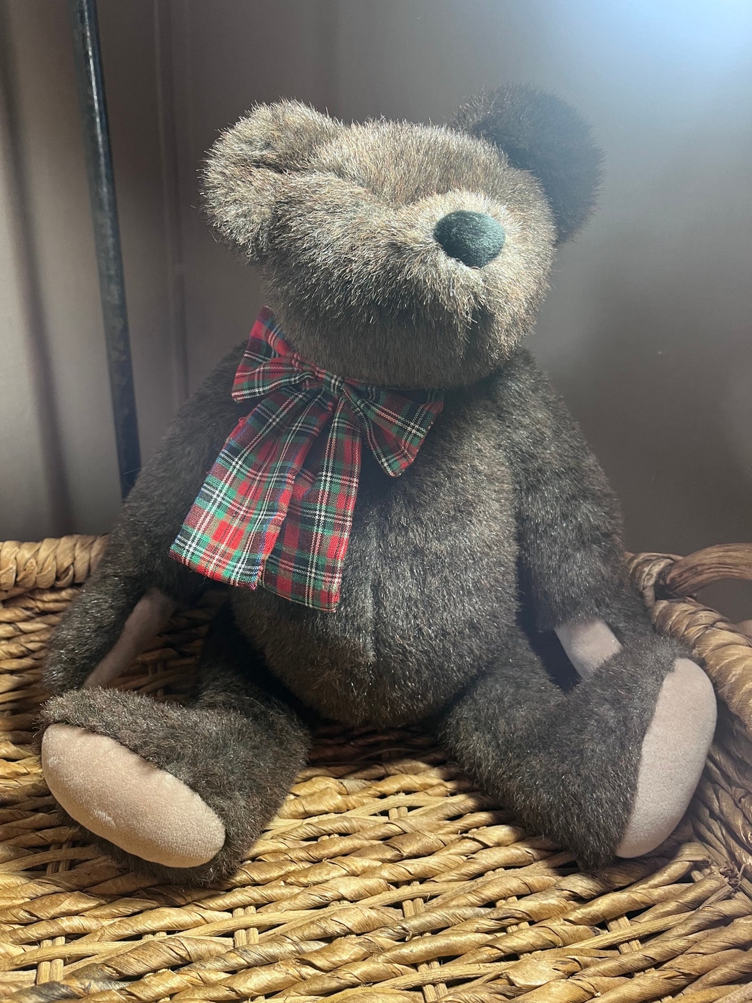 Vintage Binkley Toys, Teddy Bear, Plush, Brown, Swivel Arms and Legs ...