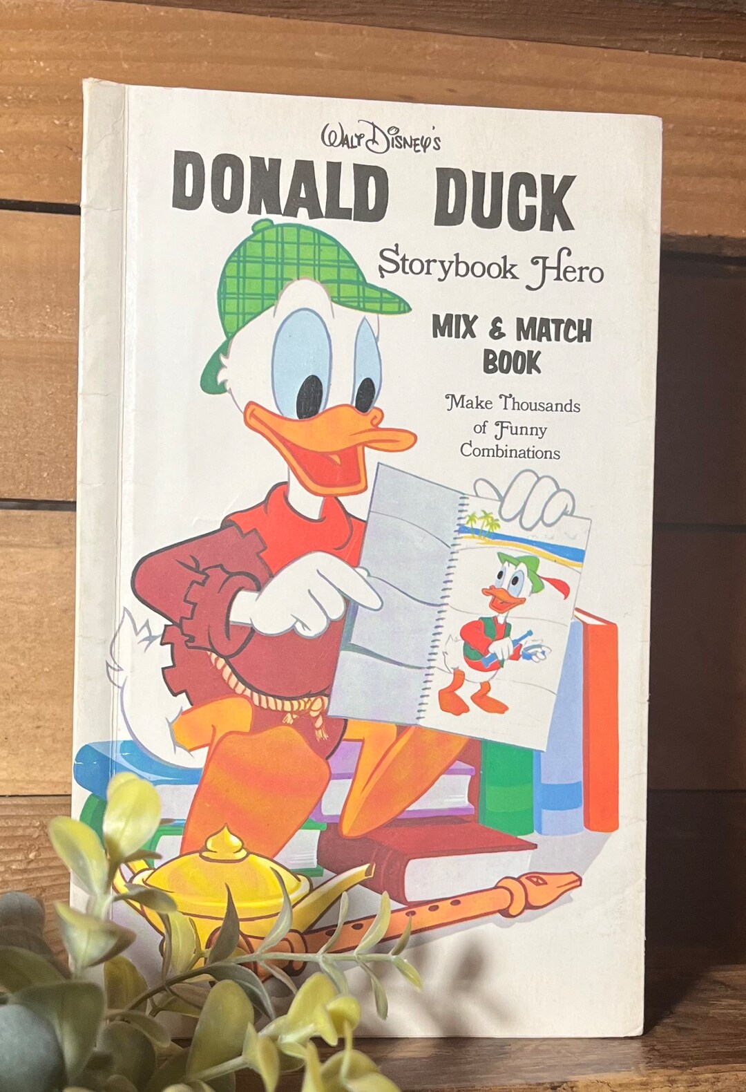 Walt Disneys Donald Duck Storybook Heromix & Match Book - Etsy