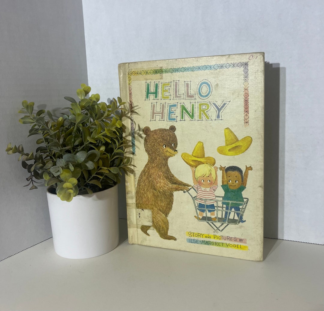 Hello Henry Story and Pictures by Ilse- Margret Vogel Vintage 1965 ...