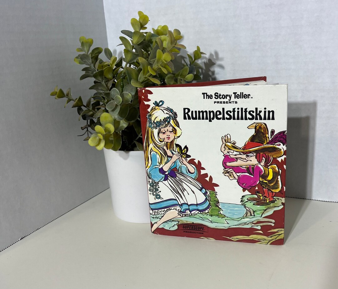 Vintage Children’s Book the Storyteller Rumpelstiltskin - Etsy