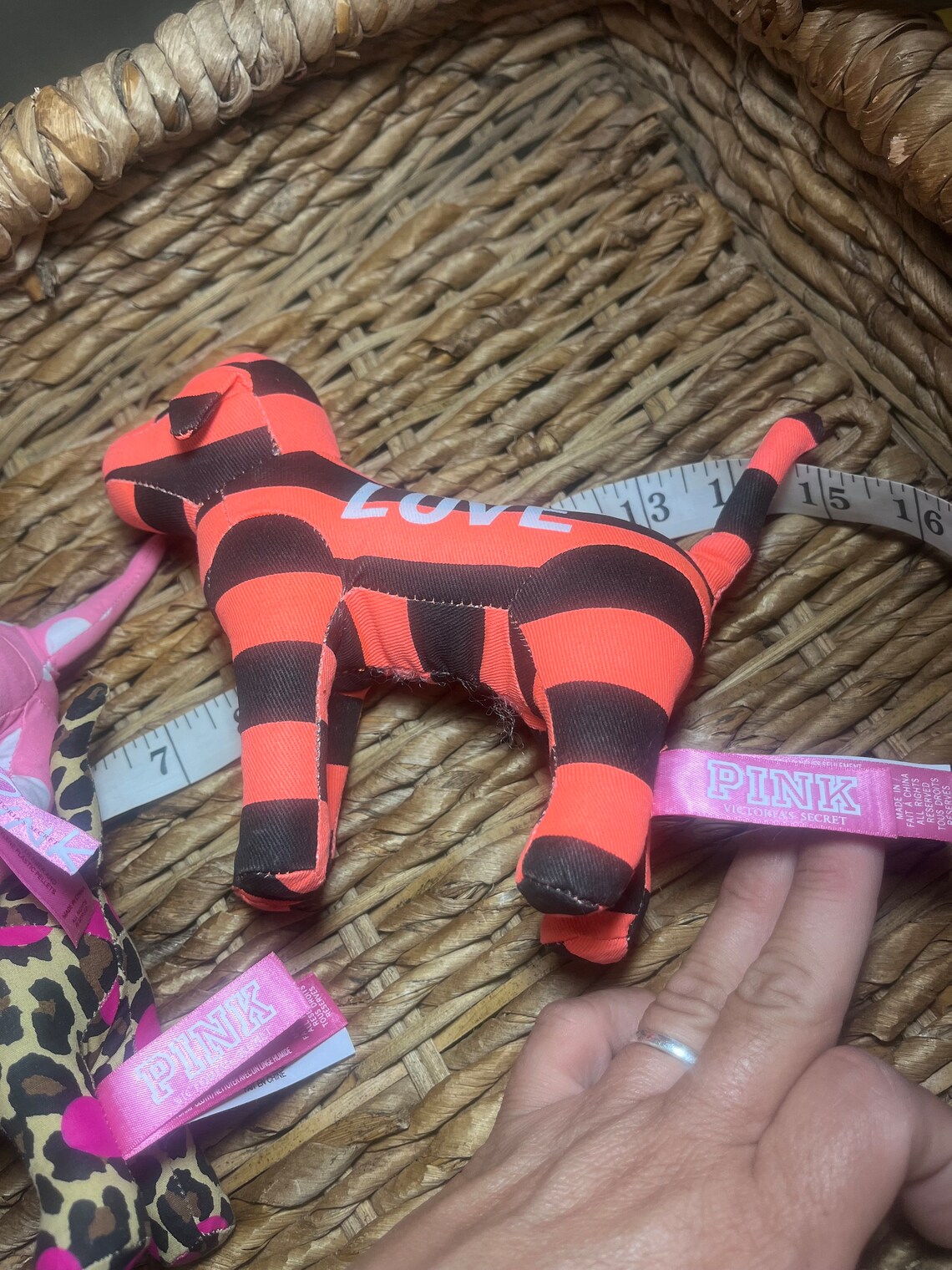 Set of Three Pink Victorias Secret Plush Stuffed Dogs. - Etsy