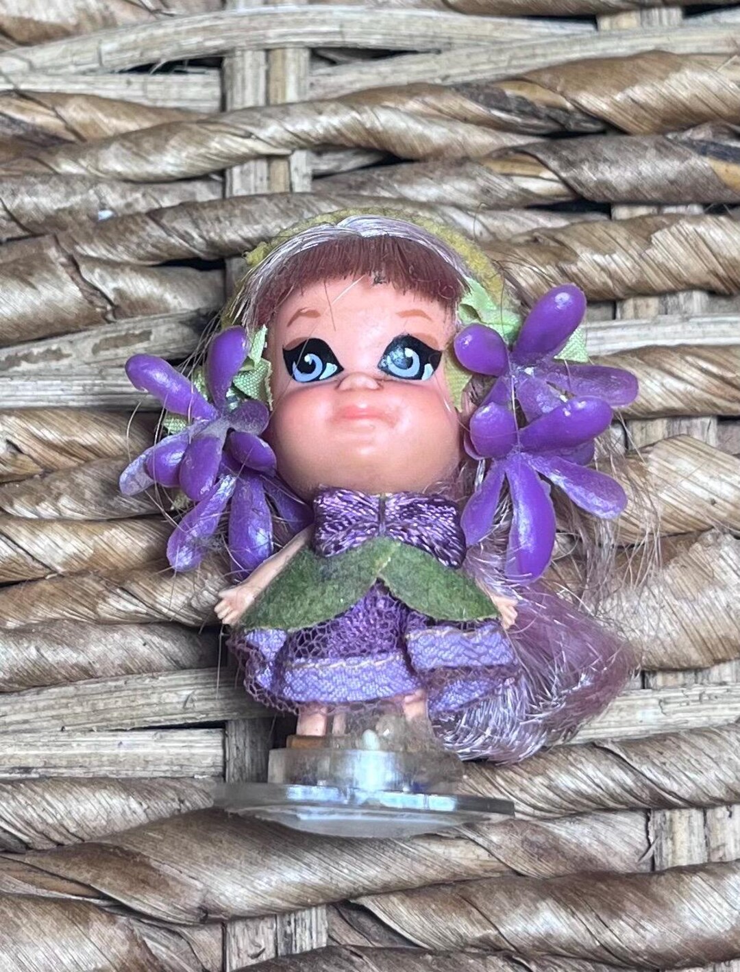 Vintage Violet Doll 1967 Mattel Liddle Kiddoes Kologne Doll Mini - Etsy