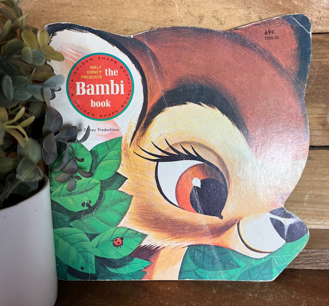 Walt Disney the Bambi Book - Etsy