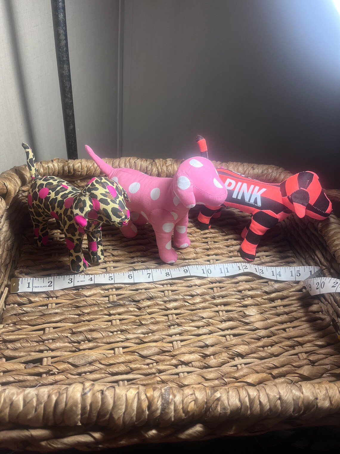 Set of Three Pink Victorias Secret Plush Stuffed Dogs. - Etsy
