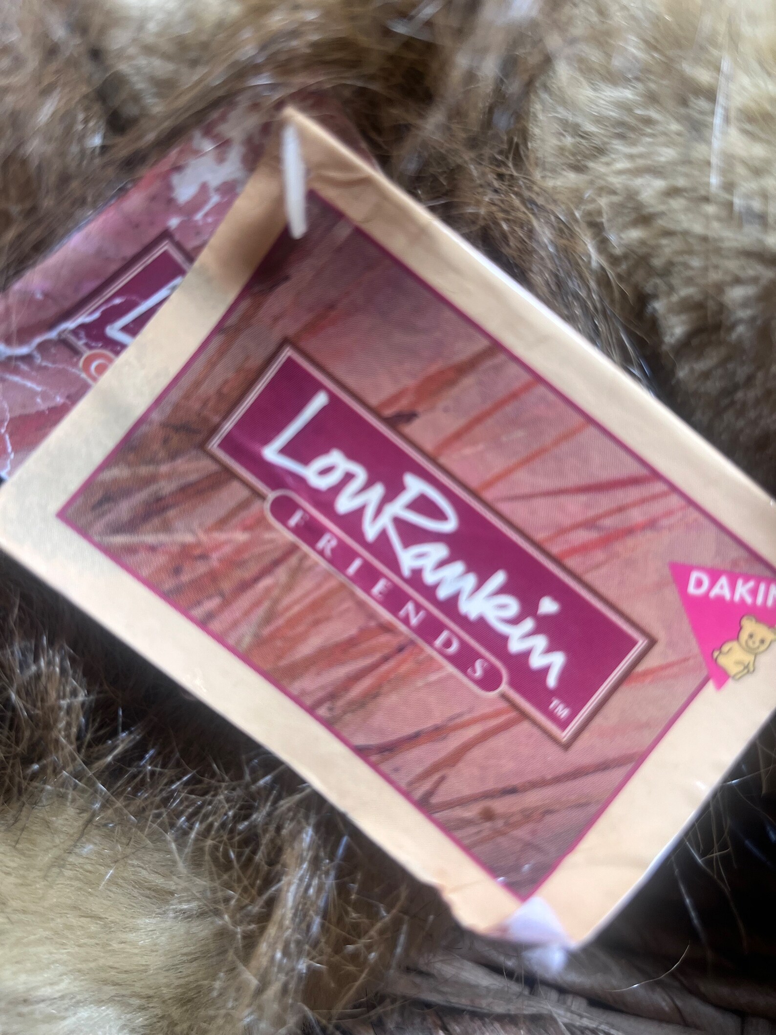 Vintage Lou, Rankin, Friends Dankin, Plush Stuffed Lion Very Soft Lovey ...