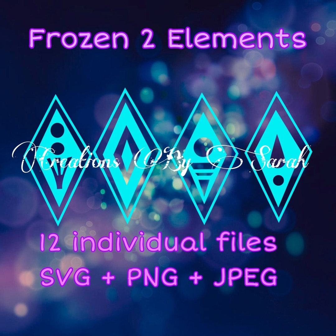 Frozen 2 Element Rune Symbols Instant Digital Download Cricut - Etsy