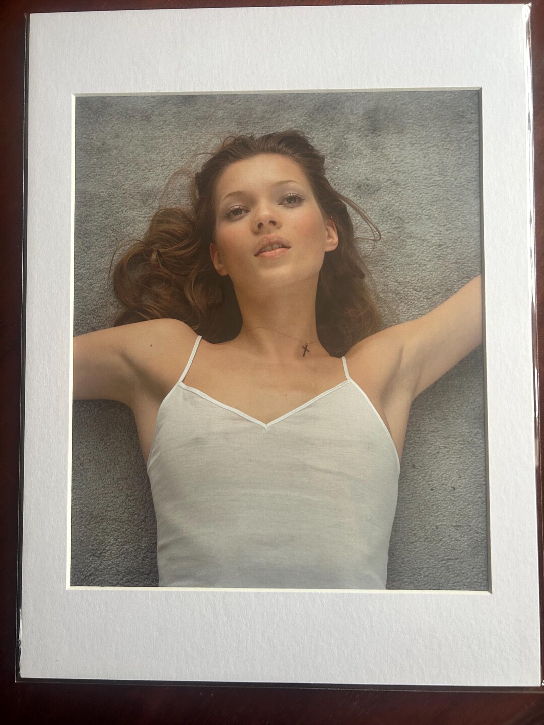 Kate Moss Offset Lithograph Mounted Print Beautiful Quality Fine Art ...