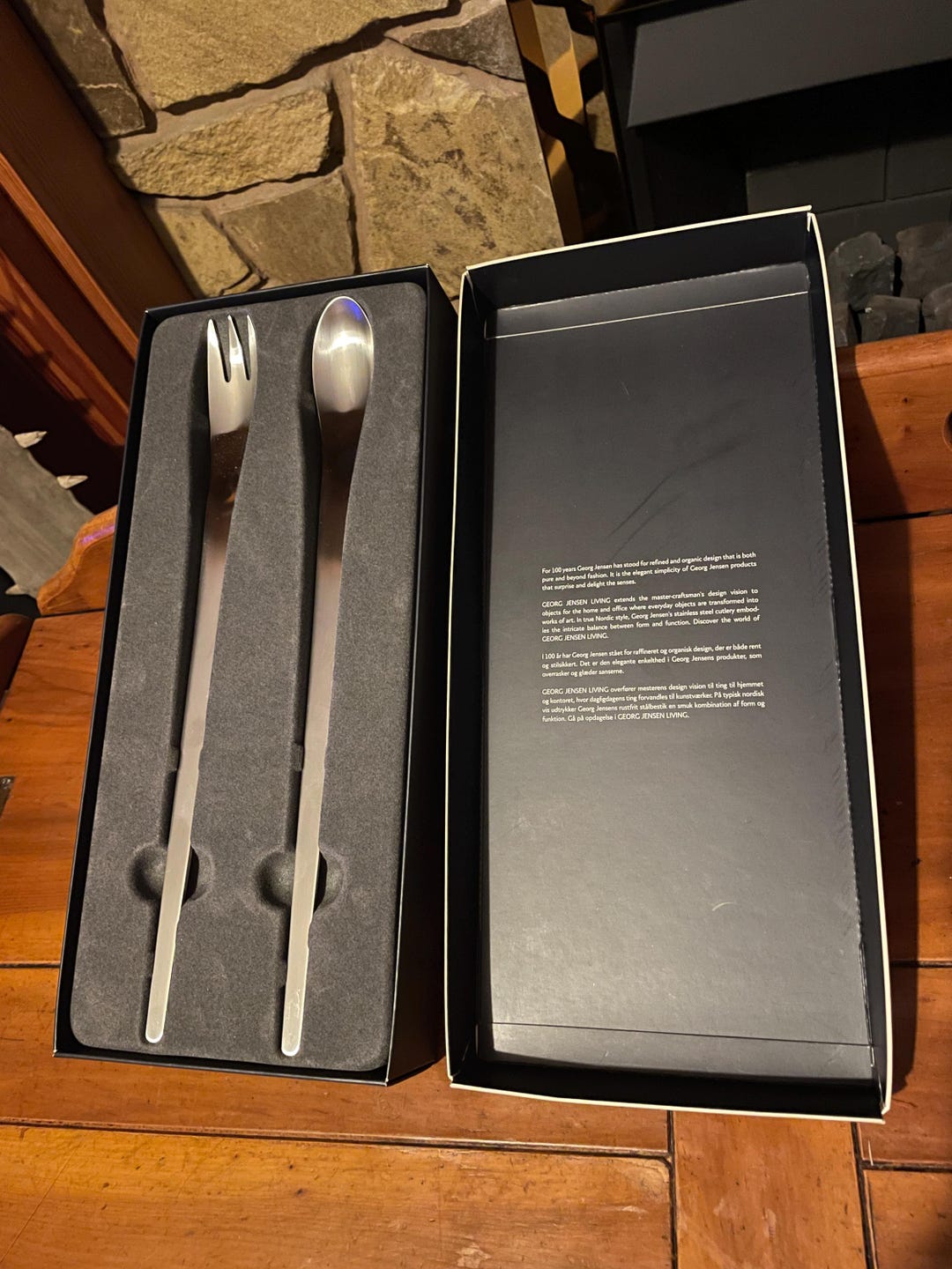 Georg Jensen Arne Jacobsen Designed Salad Servers in Original Box - Etsy
