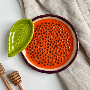 Passionfruit Spoon Rest, Handmade Ceramic Creative Kitchen Utensils ...