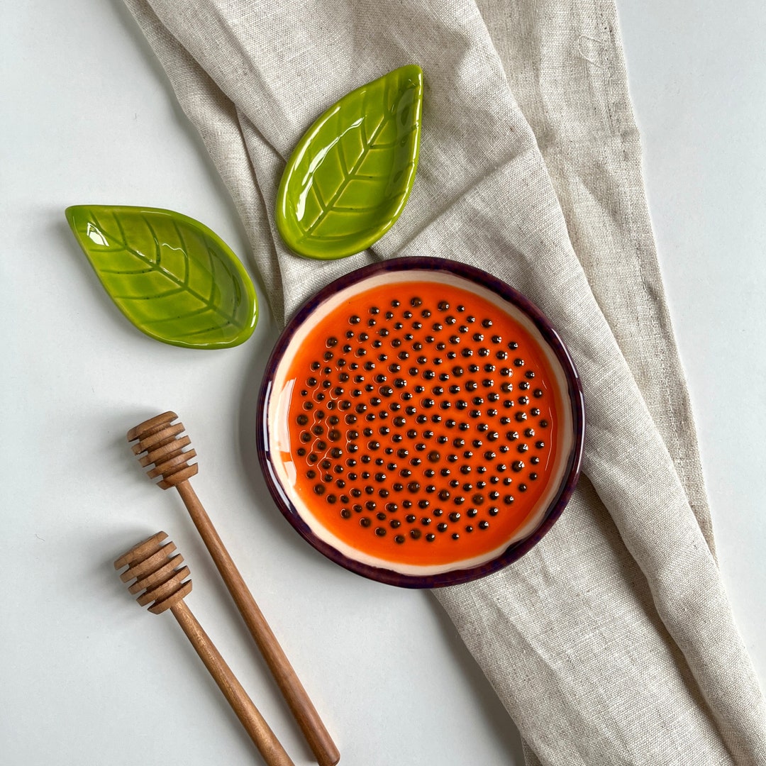 Passionfruit Spoon Rest, Handmade Ceramic Creative Kitchen Utensils ...