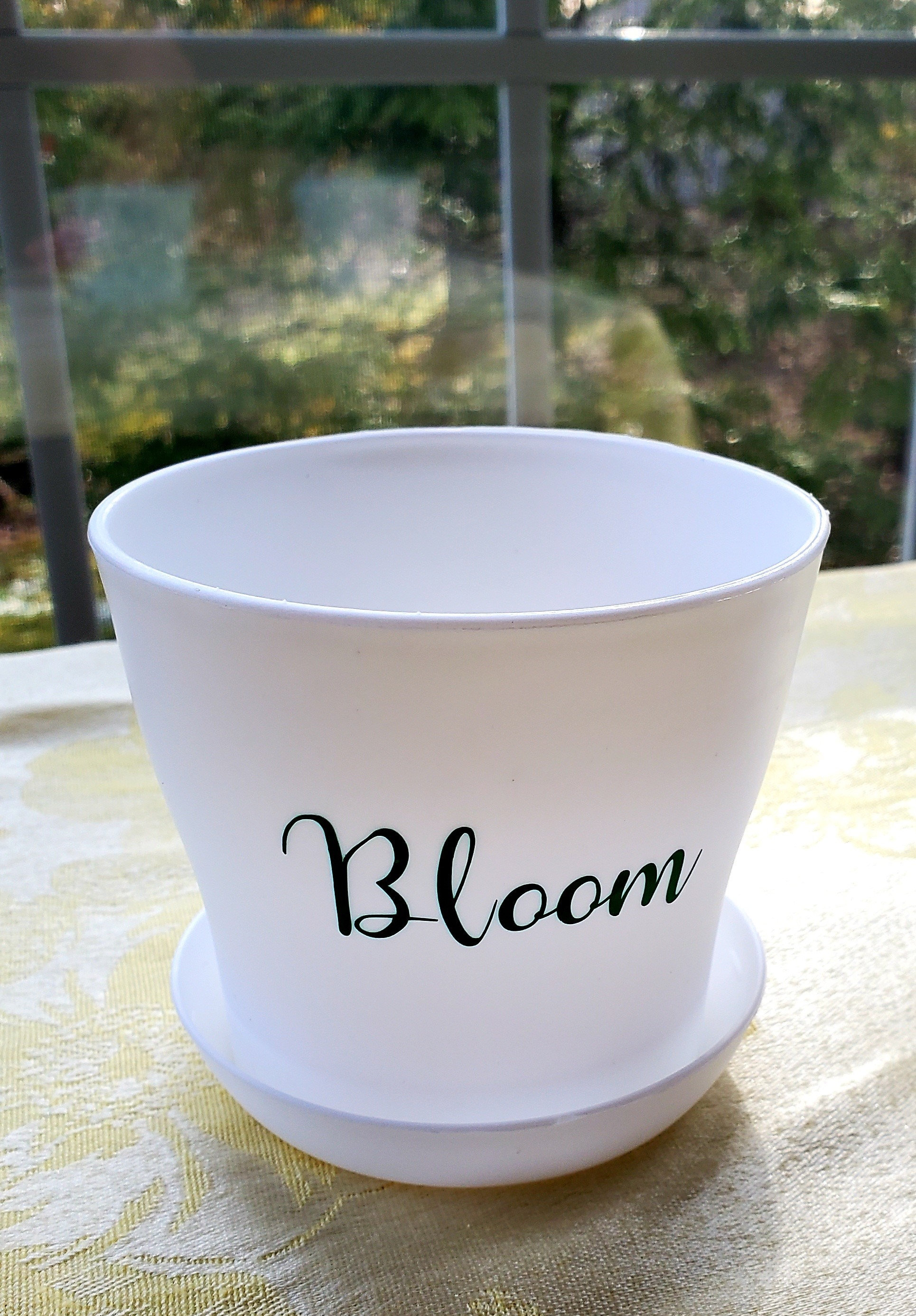 Small, 4-inch Personalized Planter Pots, Garden Pots - Etsy