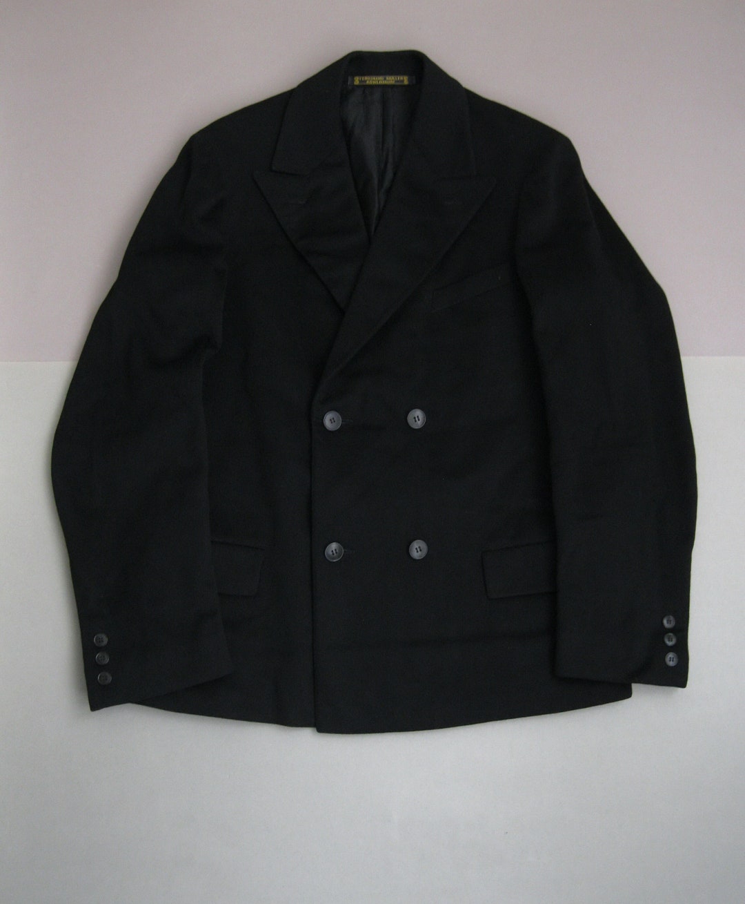 Vintage 30s Double Breasted Wool Jacket 1930s Antique Jacket - Etsy