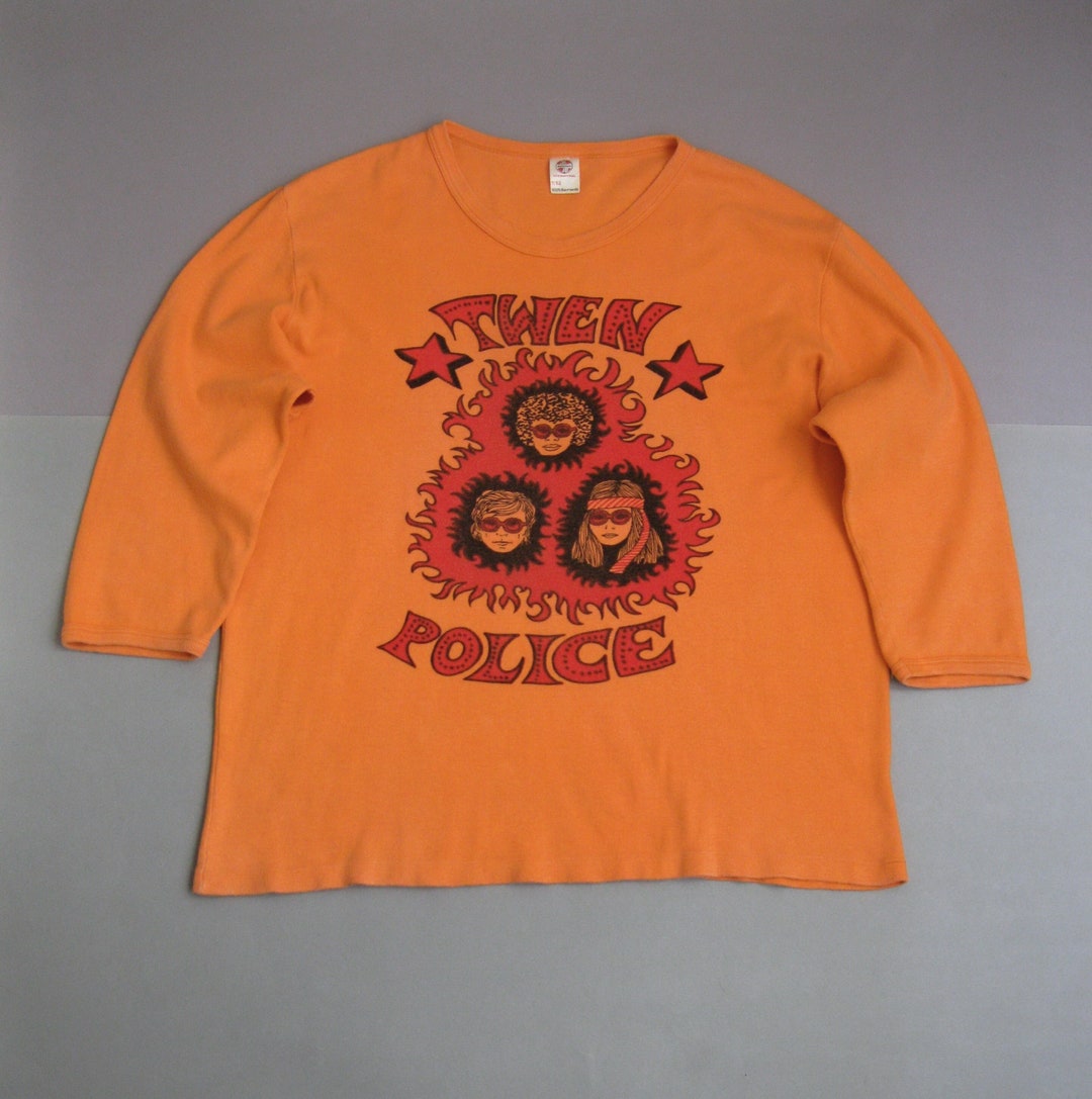 Vintage 70s the Mod Squad TV Series 3\4 Sleeve T-shirt Single Stitch ...