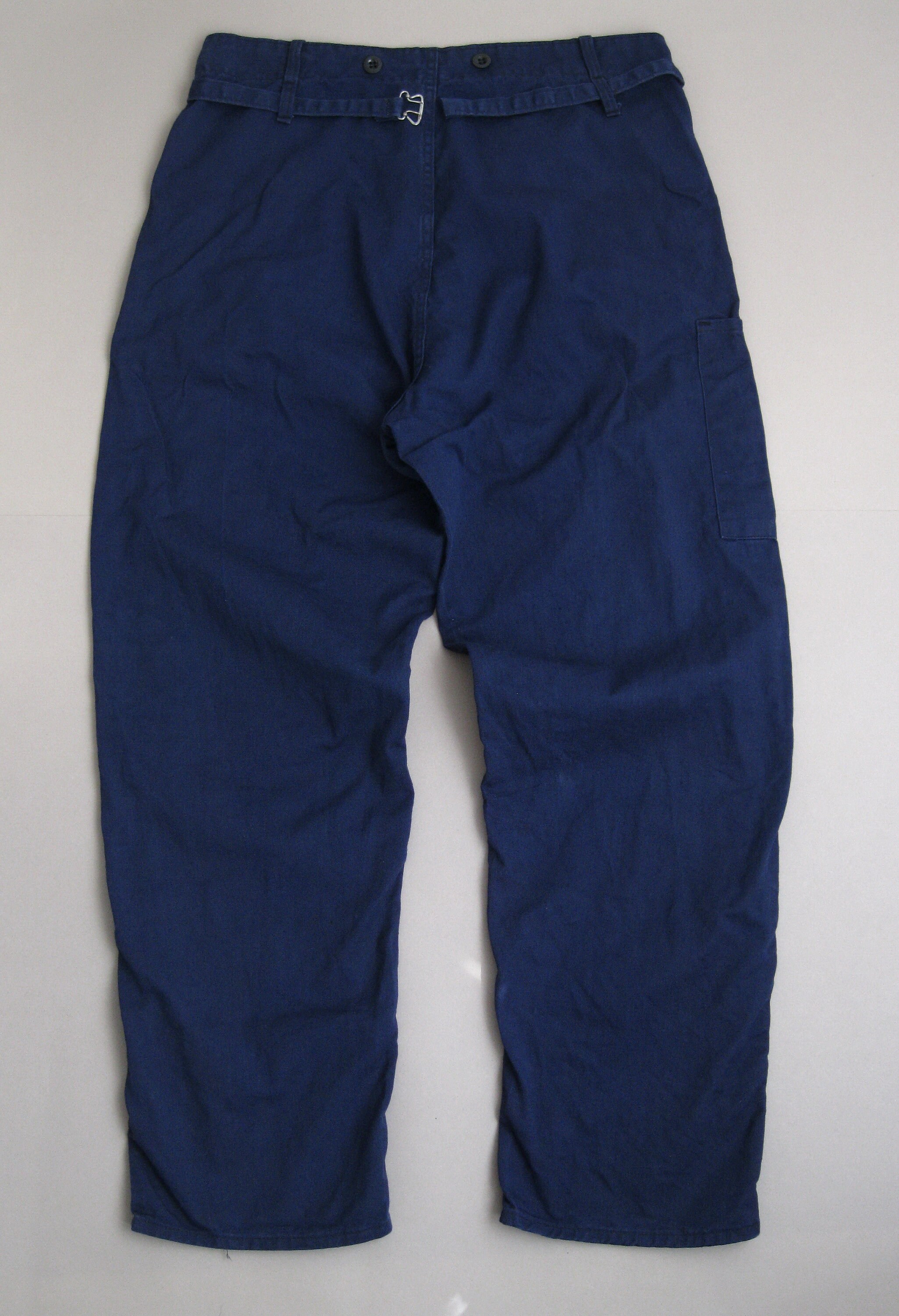 Vintage 70s Blue Work Pants 1970s Workwear - Etsy